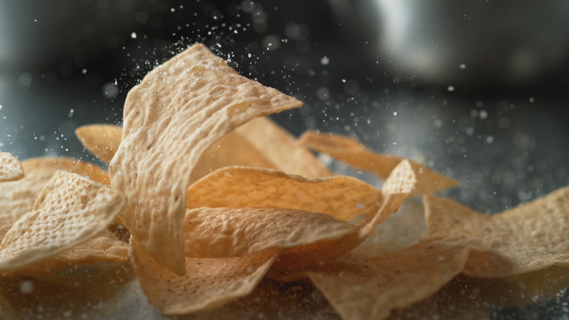 Crisps, Salt, Falling, Chips by Soraphotography | Royalty Free Stock ...