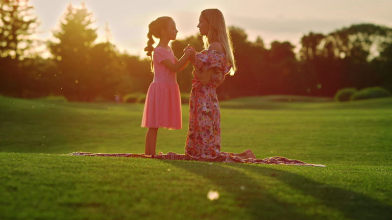 Mother and daughter Fun Day by Stockbusters | Royalty Free Stock Footage – Artgrid.io