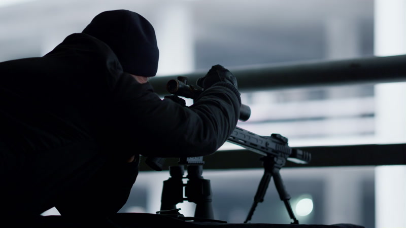 Discover Rooftop Sniper, a story-driven footage | Artlist
