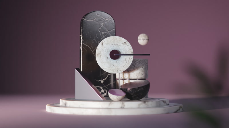 Discover 3D Objects Moving in a Loop, a story-driven footage | Artlist.io